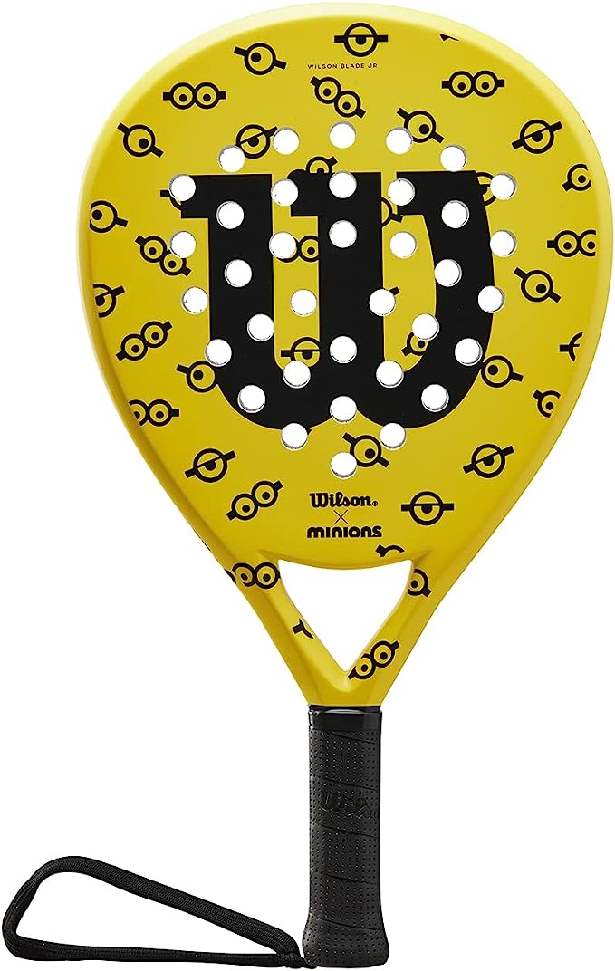 ¡Chollo! Pala pádel Wilson diseño Minions por solo 54,60€ (-55%)